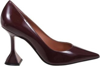 Amina Muaddi Ami Pump 95 - Femme - Chaussures - Rouge - Taille: 41 EU