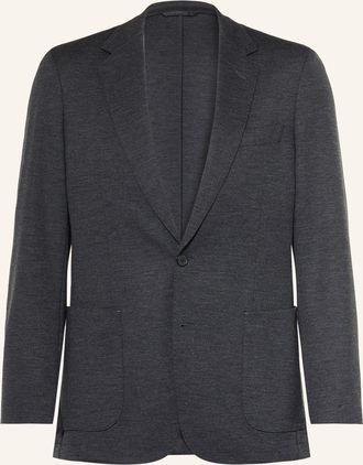HUGO BOSS Anzugsakko Beckham Slim Fit Aus Jersey grau