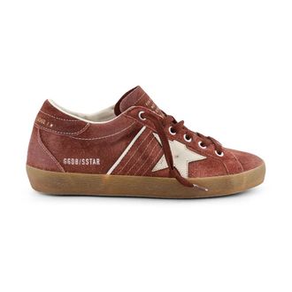 Golden Goose Femme, Chaussures, Rouge, Taille: 37 EU Super-Star Suede Baskets