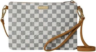 Sprayground Sprayground, Homme, Sacs, Gris, Taille: ONE Size Graff Embossed Crossover Clutch