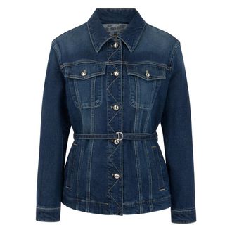 Marc Cain Elegante Jeansjacke - - Jackets - Damen - Blau - XL