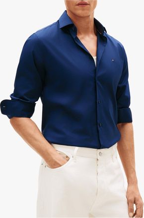 Tommy Hilfiger Chemise droite en coton organique