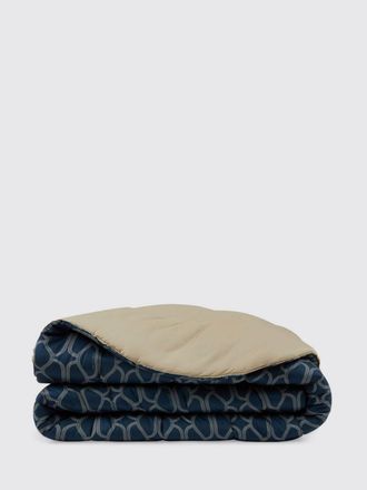 Trussardi Couvre-lit double Bloom en satin de coton &agrave; imprim&eacute; g&eacute;om&eacute;trique