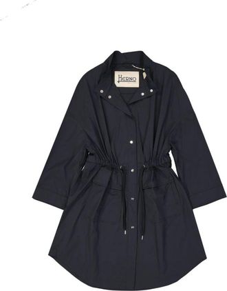 Herno Femme, Manteaux, Noir, Taille: 44 FR Trench-coat l&eacute;ger pour femmes