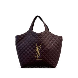 Saint Laurent ICARE Logo Plaque Bag