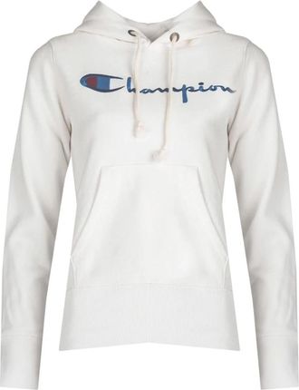 Champion Bestickter Hoodie - - Sweatshirts & Hoodies - Damen - Wei&szlig; - S