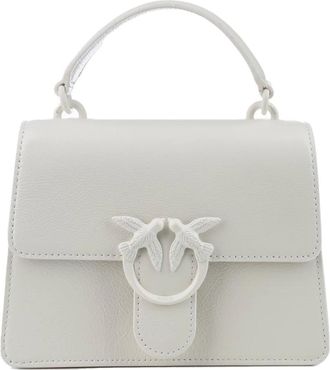 Pinko Pinko, Femme, Sacs, Blanc, Taille: ONE Size Mini Love Bag One Top Handle Light
