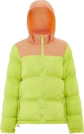Mymo Wattierte Steppjacke Damen Saure Limette Aprikose