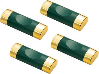 SOLUSTRE 4 St&uuml;ck Edelstahl Essst&auml;bchenhalter Gr&uuml;n Stabile Essst&auml;bchenablage Rostfrei Langlebig Staubfrei Modernes Design f&uuml;r Zuhause und Restaurant