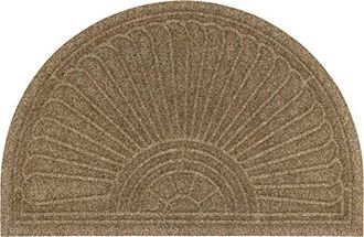 Wash+Dry DUNE Halfmoon Taupe 55x85cm, innen und außen, waschbar