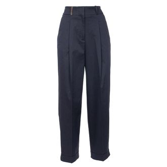 PESERICO Damen, Hosen, Blau, XSGr&ouml;&szlig;e
