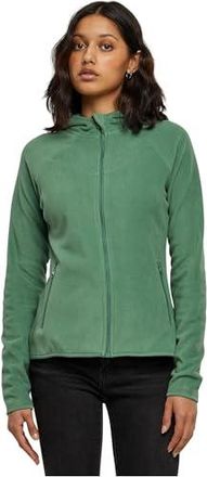 Urban Classics Sweat à Capuche zippé en Polaire pour Femme, avec Dos allongé, Disponible dans de Nombreuses Couleurs, Tailles XS à 5XL, Salvia, 3XL