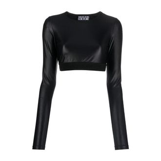 Versace Jeans Couture Femme, Tops, Noir, Taille: 36 FR Top