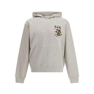 Kenzo Cotton Crewneck Sweatshirt - - Sweatshirts & Hoodies - Herren - Grau - L