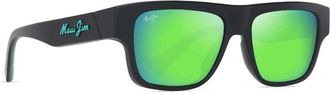 Maui Jim Polarisierte Sonnenbrille Matt Schwarz Verlauf - - Accessories - unisex - Schwarzk - 54 MM