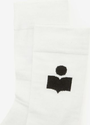Isabel Marant Chaussettes Siloki - Homme - Blanc - - Isabel Marant