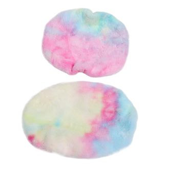 Hemobllo Tie-dye Pl&uuml;sch Toilettensitzbezug Ersatzbezug F&uuml;r Sp&uuml;lkasten Weicher Polyester Toilettendeckel-Auflage Dekorative Bez&uuml;ge F&uuml;r Badezimmer Passform Werkz