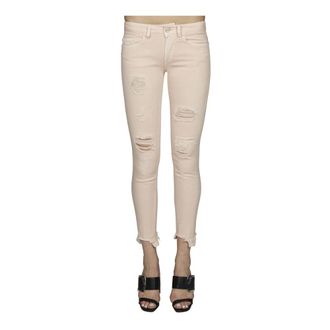 Dondup Femme, Jeans, Rose, Taille: W26 Jean Skinny Effet D&eacute;lav&eacute;