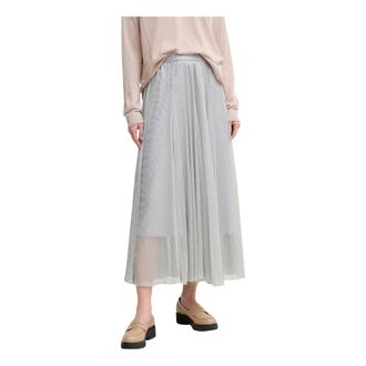 Marc Aurel Ausgestellter Midirock - - Skirts - Damen - Blau - S