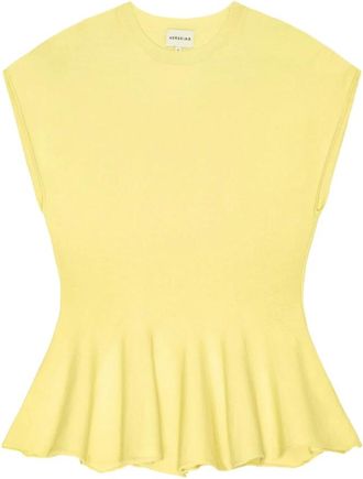 Birgitte Herskind Femme, Tops, Jaune, Taille: 42 FR Sean Top