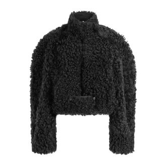 16Arlington Nofre Shearling Jacke - - Jackets - Damen - Schwarzk - XS