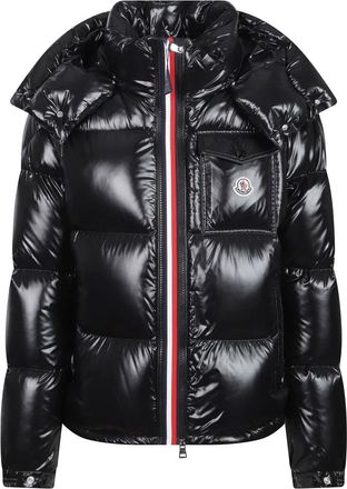 Moncler Homme, Vestes, Noir, Taille: M Montbeliard Short Down Jacket