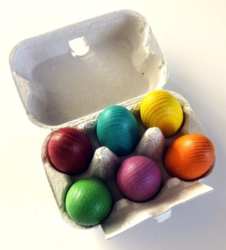 Dregeno Seiffen eG Seiffen eG 6 Ostereier im Eierkarton