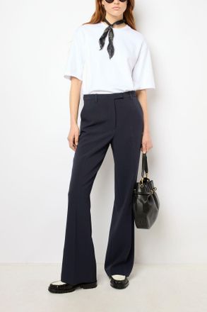 Gerard Darel Pantalon large de tailleur - NANOU - Marine