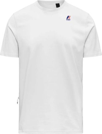 K-Way Homme, Tops, Blanc, Taille: L Leonide T-Shirt
