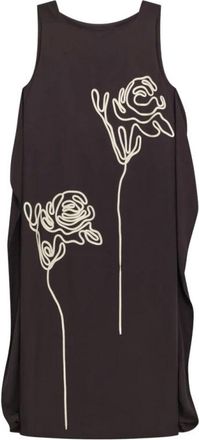 Liviana Conti Femme, Robes, Brun, Taille: 44 FR Short Dress