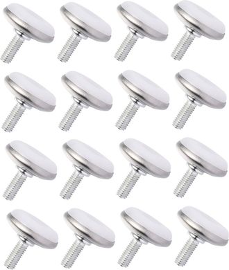 Valiclud 24st&uuml;cke Schrankf&uuml;&szlig;e Aus Eisen Tischnivellierer Mit Gewinde Stuhlgleiter M&ouml;belbeinnivellierer M&ouml;belschrauben-nivellierer rutschfest Kratzfest Ger&auml;usch