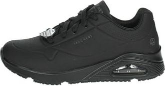Skechers Femme Uno Sr Baskets, Black Synthetic, 40 EU