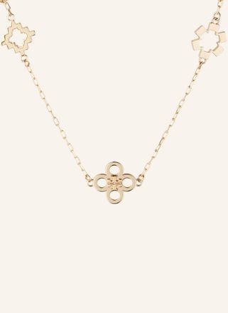 Tory Burch Tory Burch Halskette Kira Clover gold