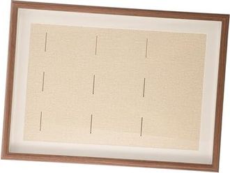 Garneck Cadre M&eacute;daille Avec Pr&eacute;sentoir Bureau Noir Bo&icirc;te De Rangement Et Protection Pour M&eacute;dailles Et Badges Design Minimaliste Moderne Pour Exposition Et D&eacute;c