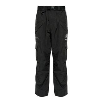 Yohji Yamamoto Homme, Pantalons, Noir, Taille: M F1 Cargo Pants