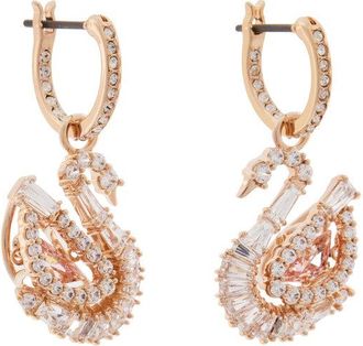 Swarovski Ohrringe Swan 5732415 Roségold