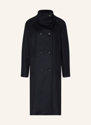 HUGO BOSS Wollmantel Cavinia blau