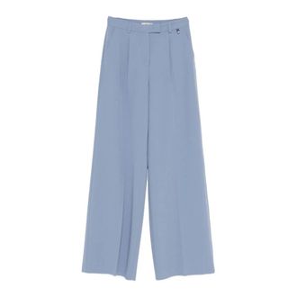 Herno Straight Pants - - Trousers - Damen - Blau - M