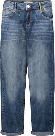 Cartoon Vintage Loose Fit Jeans - - Jeans - Damen - Blau - L