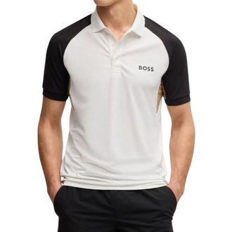 HUGO BOSS Paddy Poloshirt f&uuml;r Herren (Wei&szlig;)