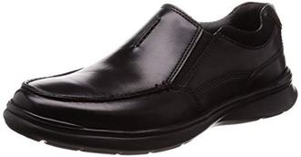 Clarks Cotrell Free, Mocassin Homme, Noir (Blk Smooth Leather-), 39.5 EU