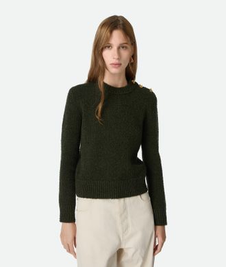 Bottega Veneta Pullover Aus Boucl&eacute;-wolle - Bottega Veneta