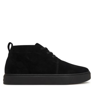 Calvin Klein Schn&uuml;rschuhe Calvin Klein Hybrid Clean Mid Lace Up Su HM0HM02254 Schwarz