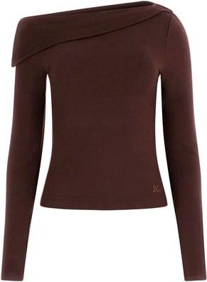 Guess Top asym&eacute;trique &eacute;paule d&eacute;nud&eacute;e