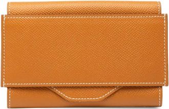 Herm&egrave;s 2017 l&auml;ngliches Epsom Passant Portemonnaie - Braun