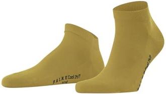 Falke Cool 24/7 M Sn coton unies 1 paire, Chaussettes basses Homme, Jaune Nugget 1222, 43-44