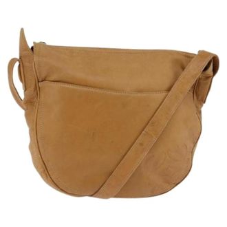 Loewe Pre-owned Leder Schultertasche - - Pre-owned - Damen - Braun - ONE SIZE