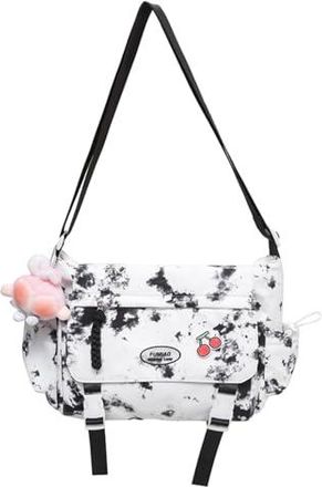 Generic Kexpery Sac Messager Femme Nylon Grande Capacit&eacute; Pendentif Sac &agrave; &Eacute;paule pour Voyage et Usage Quotidien