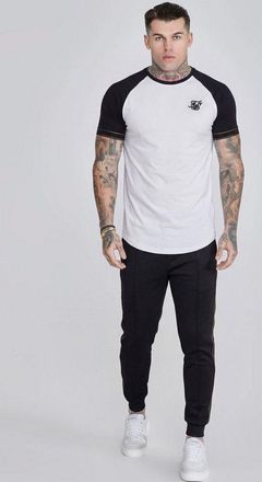 Siksilk Jogger Pants SikSilk Herren Schwarz Tapered Joggers