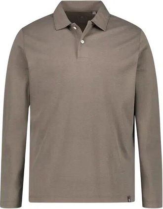 Boggi Milano Herren Polo-Shirt gr&uuml;n Baumwoll-Jersey
